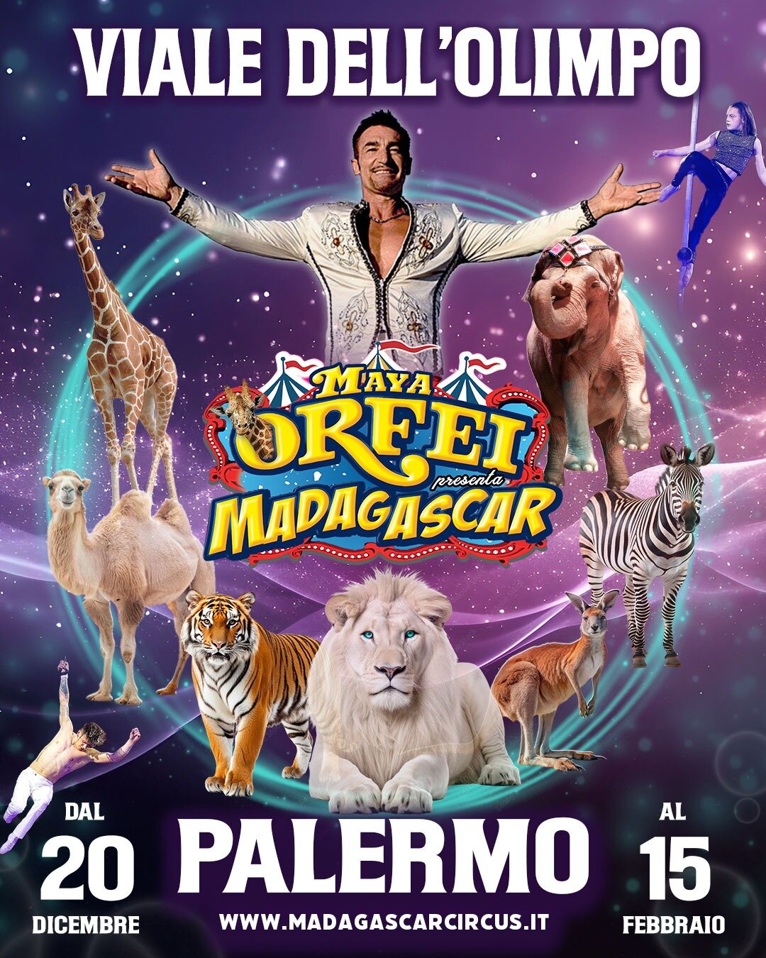 Palermo impazzisce per il Madagascar Circus: il debutto che ha fatto ...