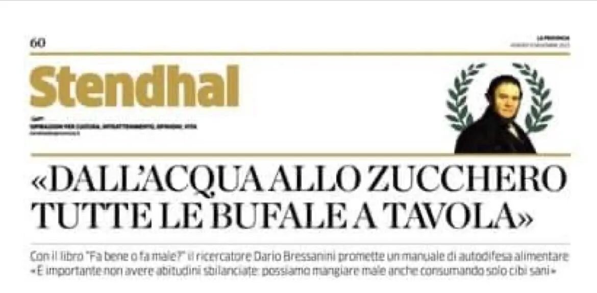 Dall'acqua allo zucchero - Intervista a Dario Bressanini