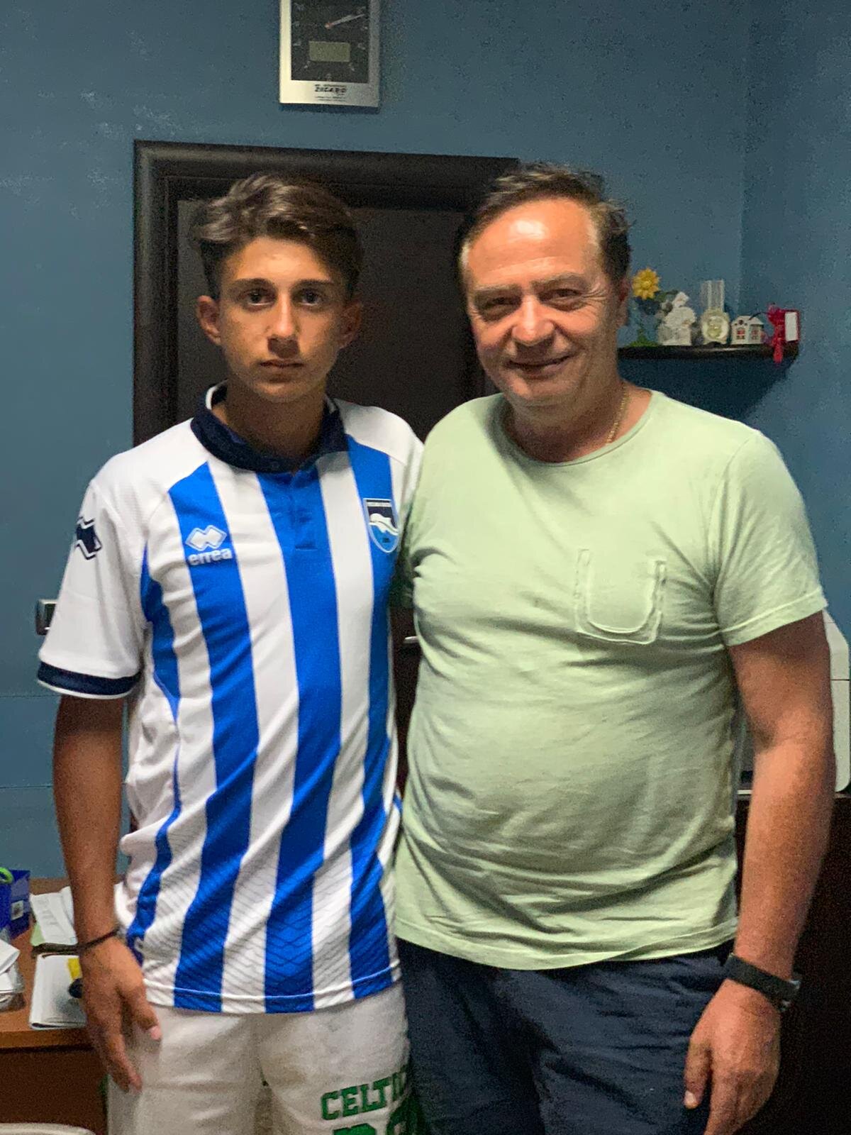 IL GIOVANE ANDREA PIGNATARO DAL RENDE AL PESCARA