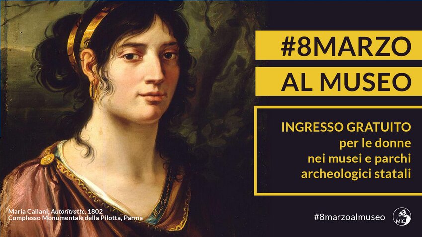 8 Marzo, Donna e Cultura, Gratis nei musei e nei luoghi di cultura statali