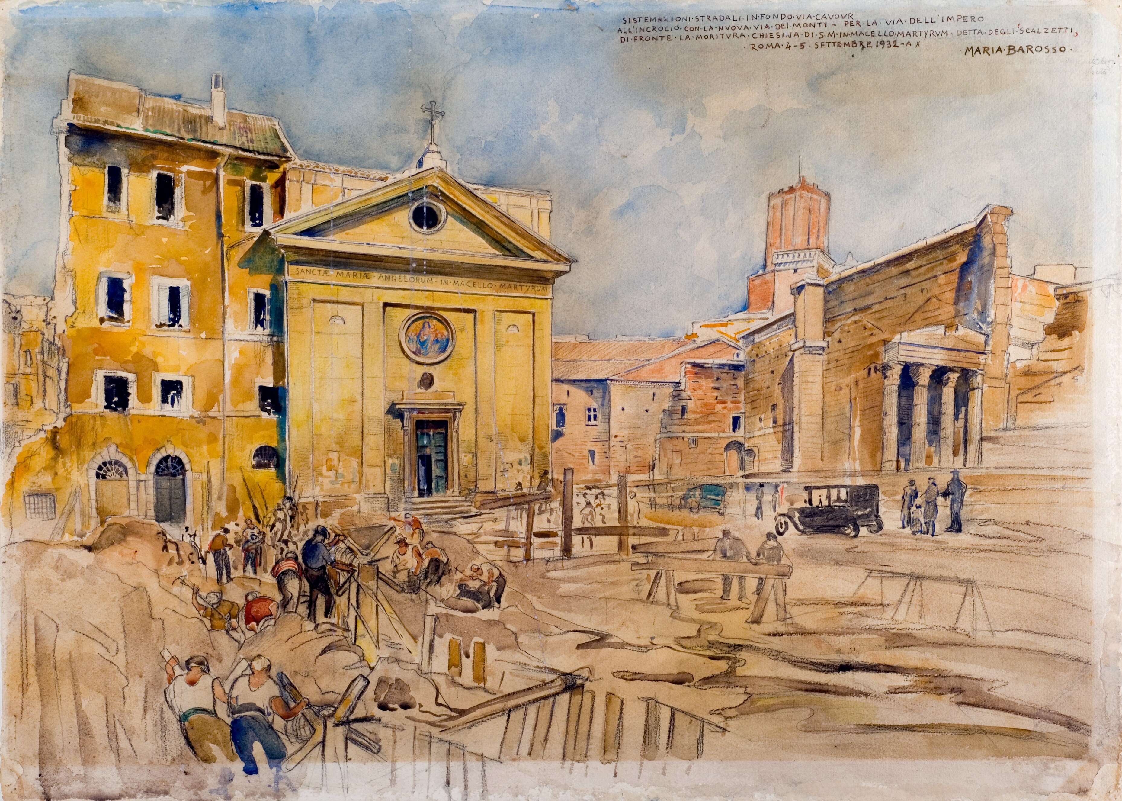 Mostra "Maria Barosso, artista nella Roma in trasformazione"